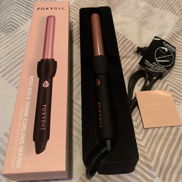 Hair | Nwt Foxybae Rose Gold Curling Wand | Poshmark
